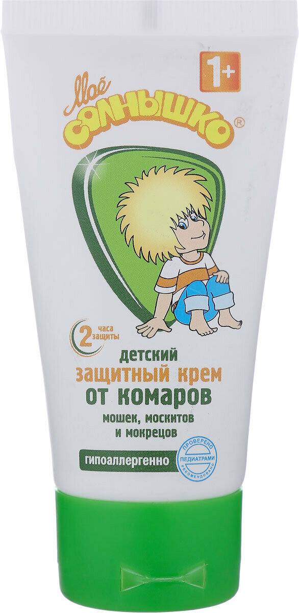 Мое солнышко Крем от комаров, детский, 50 мл