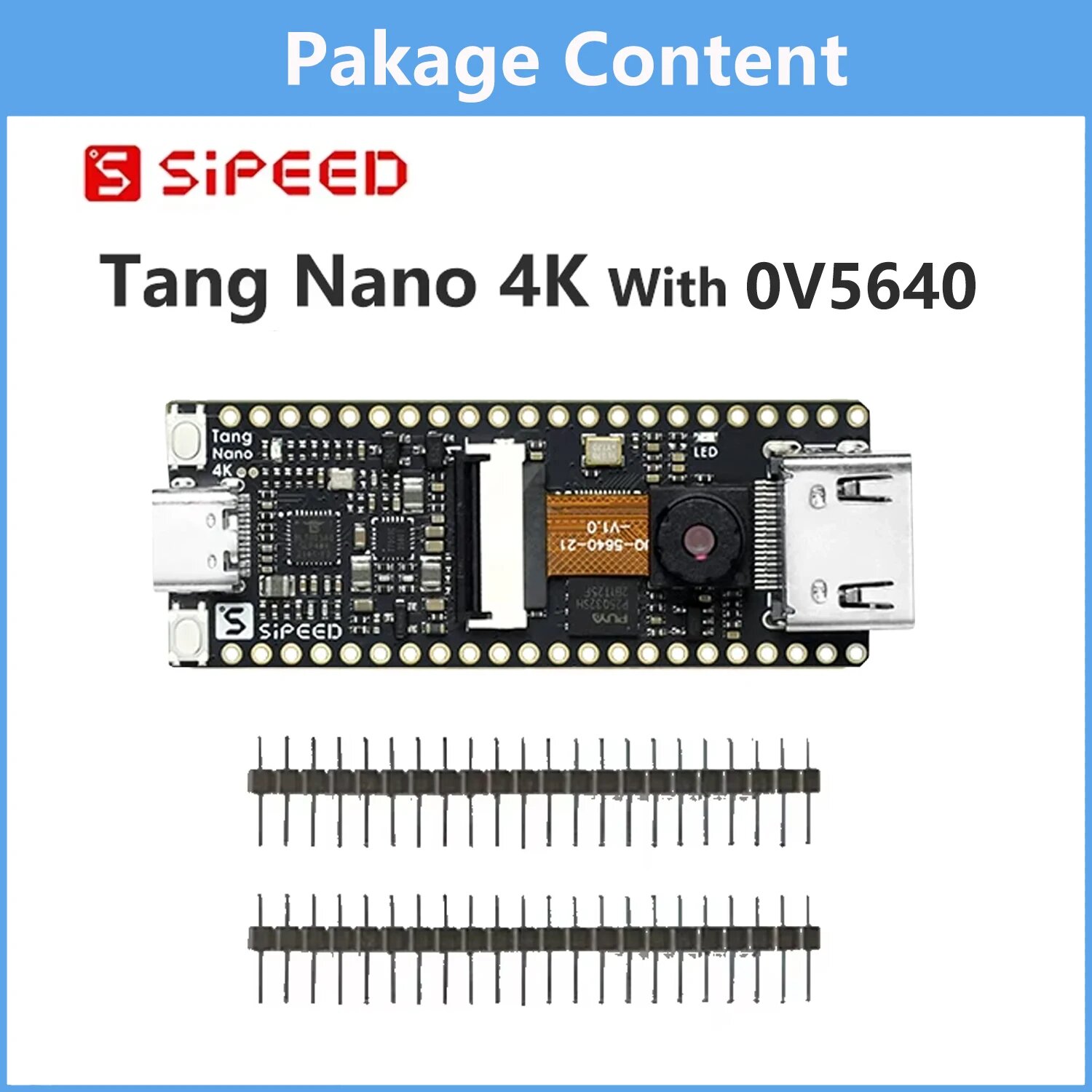 Tang Nano 4K с OV2640