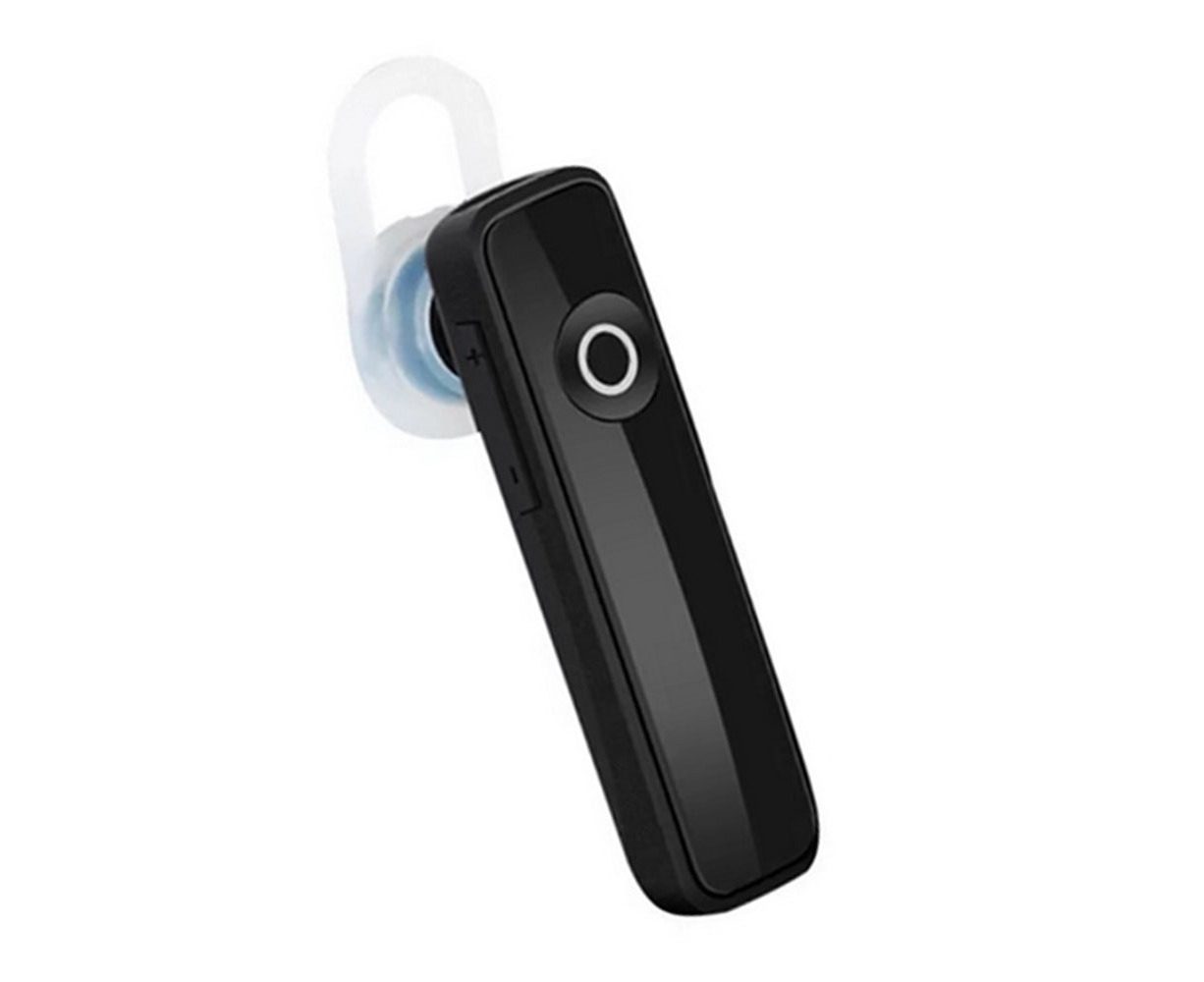 Беспроводная Bluetooth-гарнитура для мобильных телефонов V4.1 с микрофоном и шумоподавлением — черная.