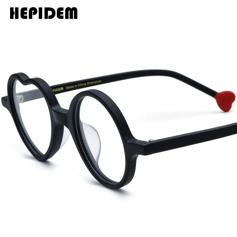FONEX HEPIDEM Оправа для очков круглые 9377 Matte Black