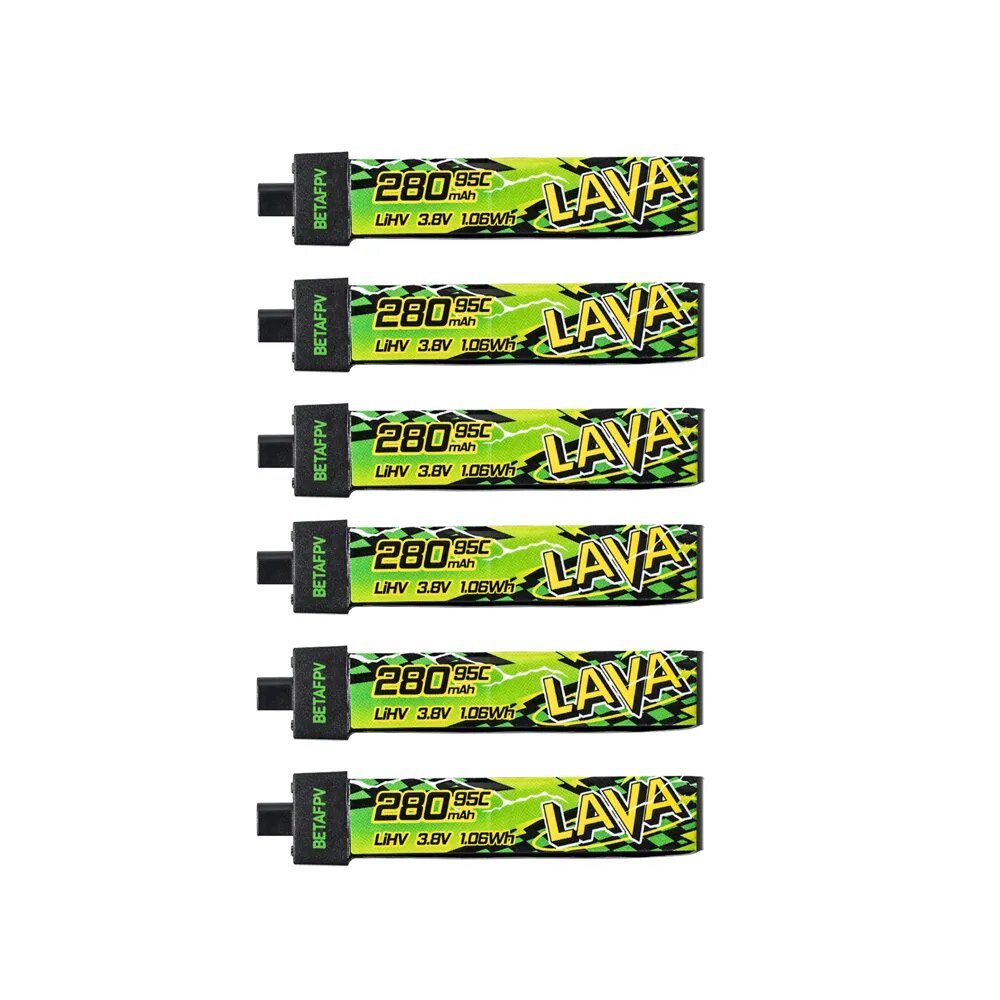 Аккумулятор LAVA II 1S 95C Battery 280 mAh 3.8V LiHV Battery with BT2.0 Plug