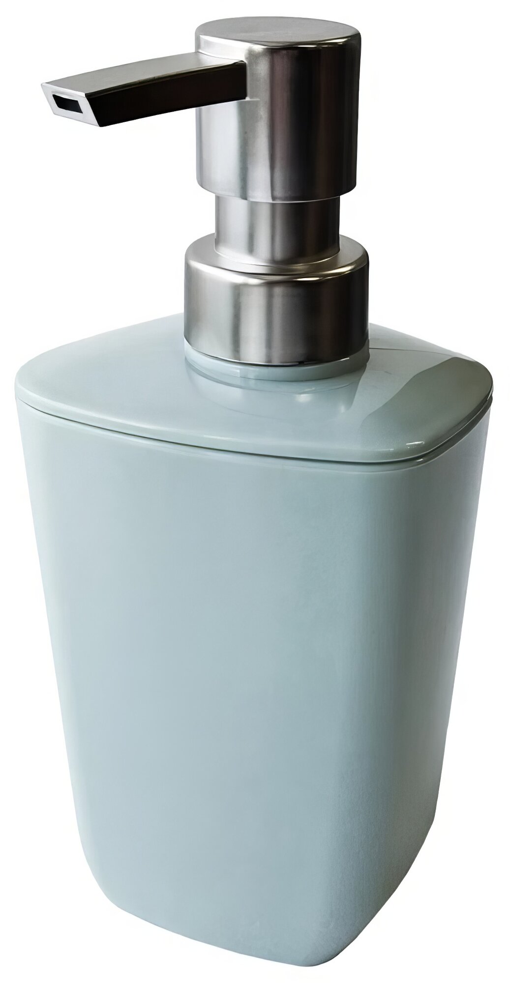 Дозатор для мыла Delphinium Mint настольный пластик голубой (106305)