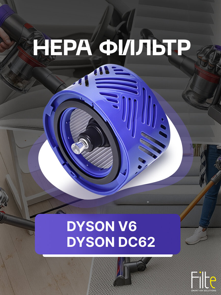 HEPA фильтр для пылесоса Dyson V6