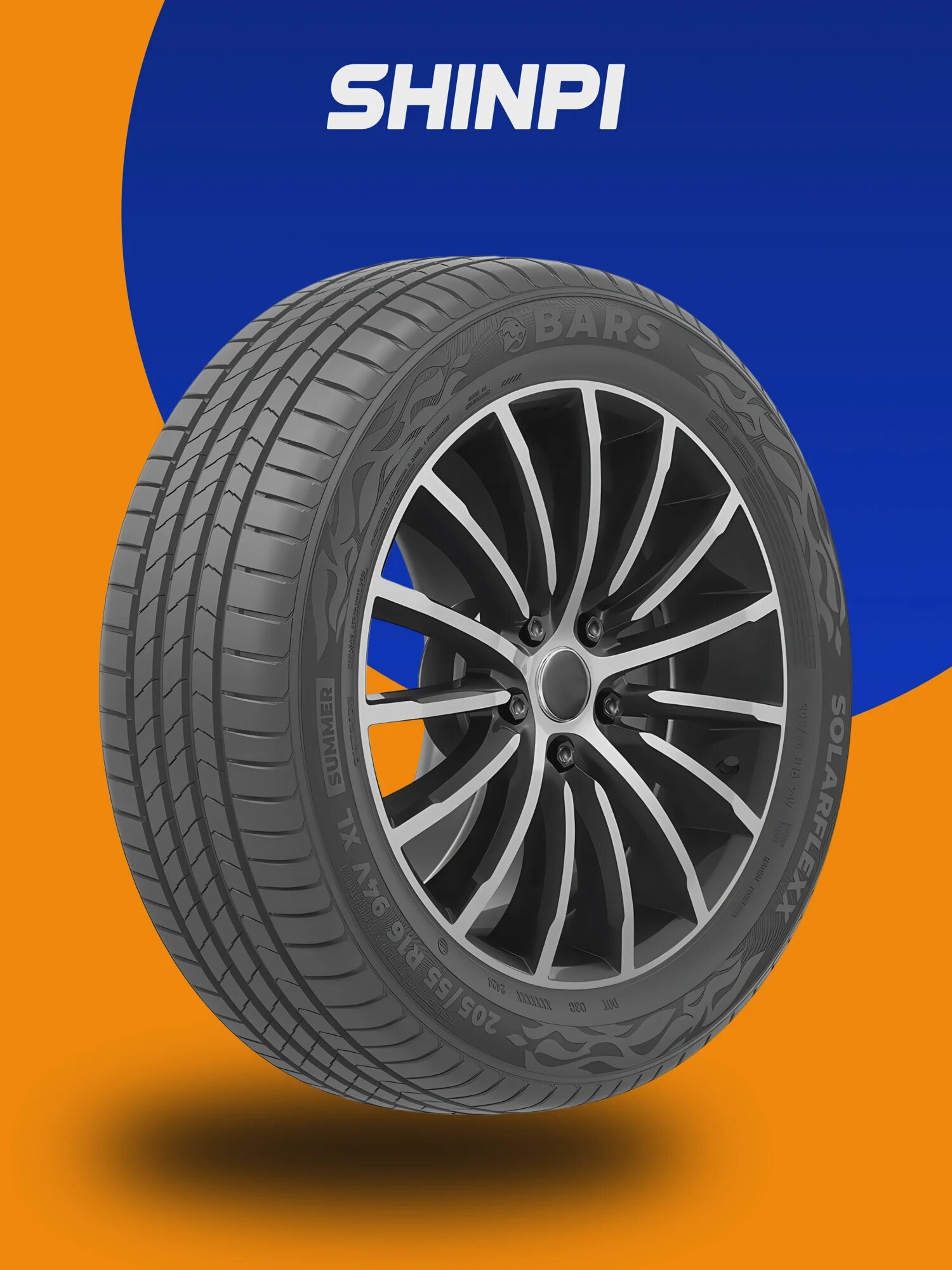 Шины Bars SOLARFLEXX 185/65 R14 86H летние