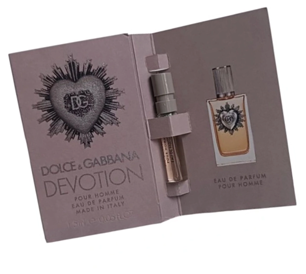 Парфюмерная вода Dolce Gabbana Devotion Pour Homme пробник 1.5 / Мини-флакон Дольче Габбана Девотион Пур Хом