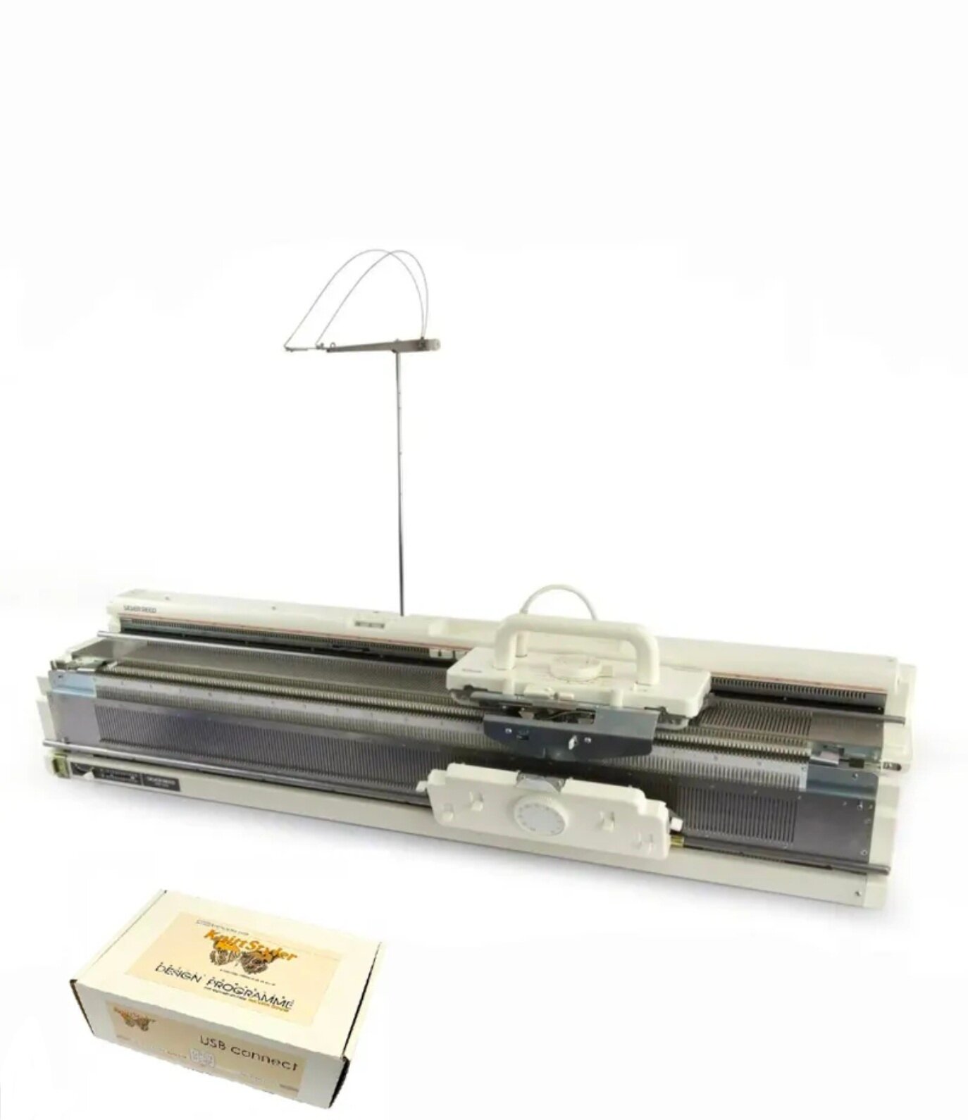 Двухфонтурная вязальная машина SILVER REED SK 840/SRP 60N + ПО Knit Styler