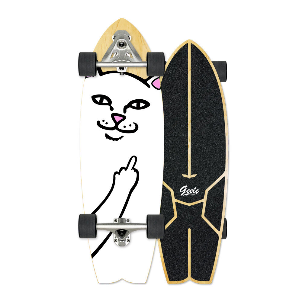 Серфборд Geele Carver Yow Land Surfboard CX7 2-го поколения, модернизированный, для симулятора катания на лыжах, 31 дюйм (педали не требуются)