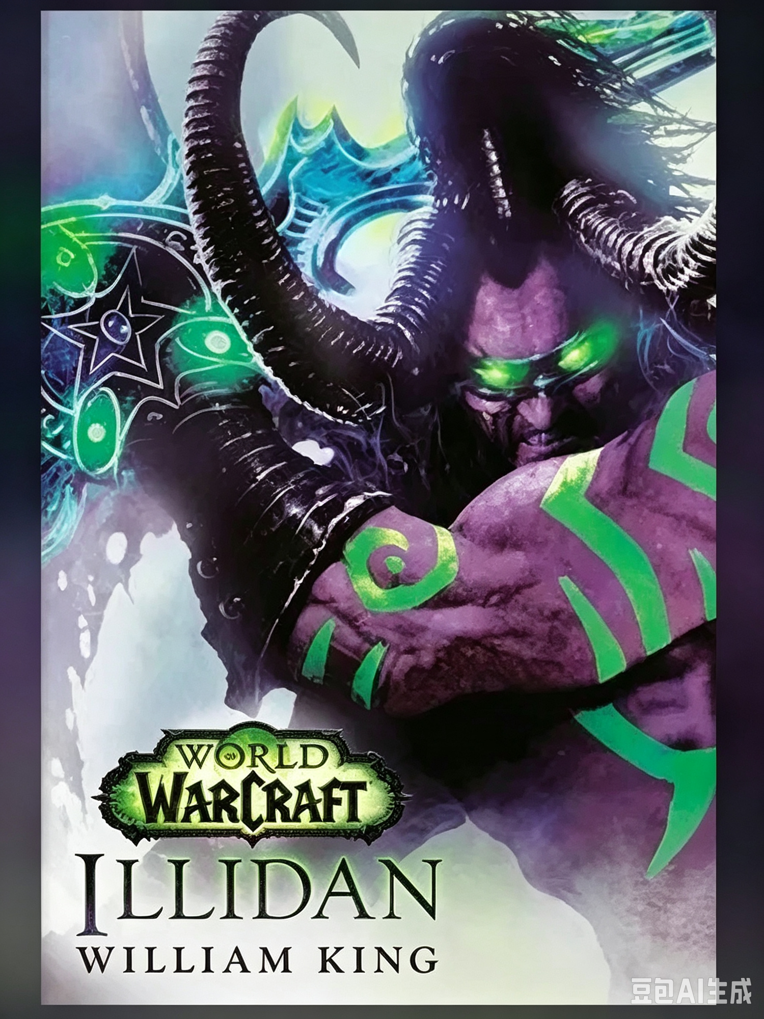 World of Warcraft: Illidan by William King - Fantasy Novel, Paperback, English Edition, Age 16+