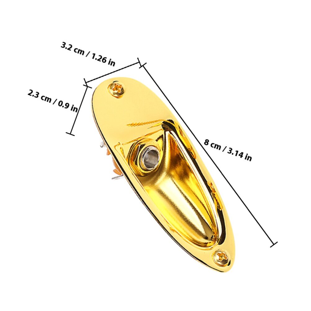 Обержим Для Гитары В Комплекте 1 Шт Золотой Размер 8.00X3.20X2.30Cm