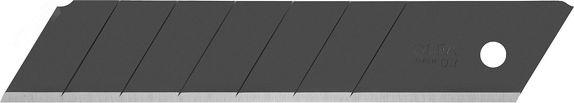 Лезвия сегментированные EXCEL BLACK 25х126х0.7 мм 5 шт,