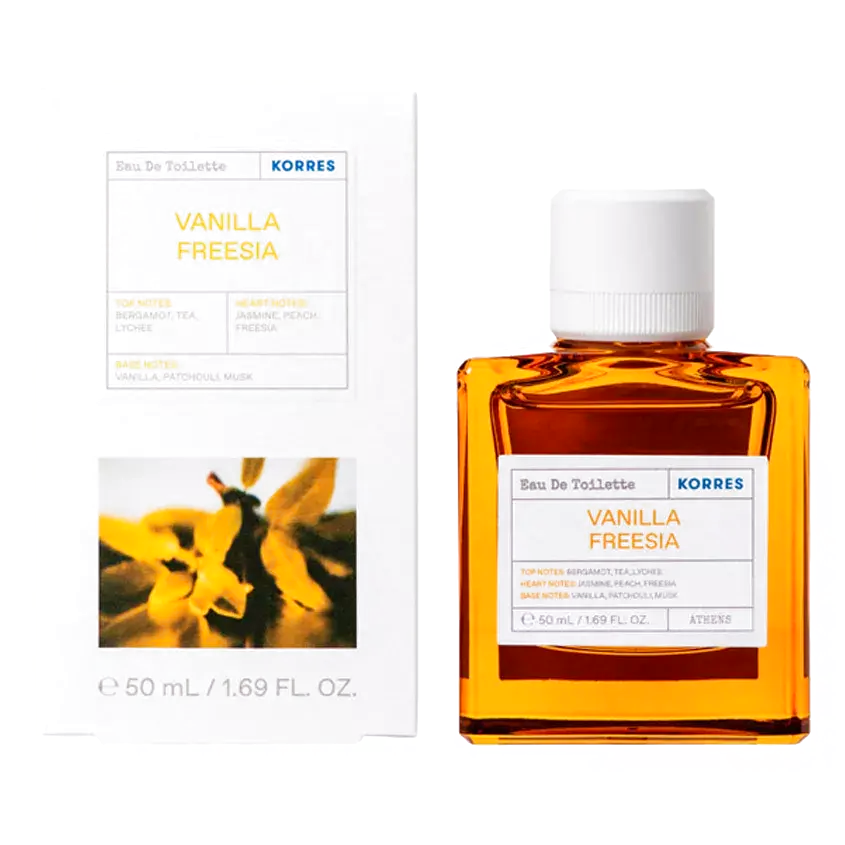 Коррес Ванилла Фрезия парфюм унисекс 50 мл / Korres Vanilla Freesia eau de toilette