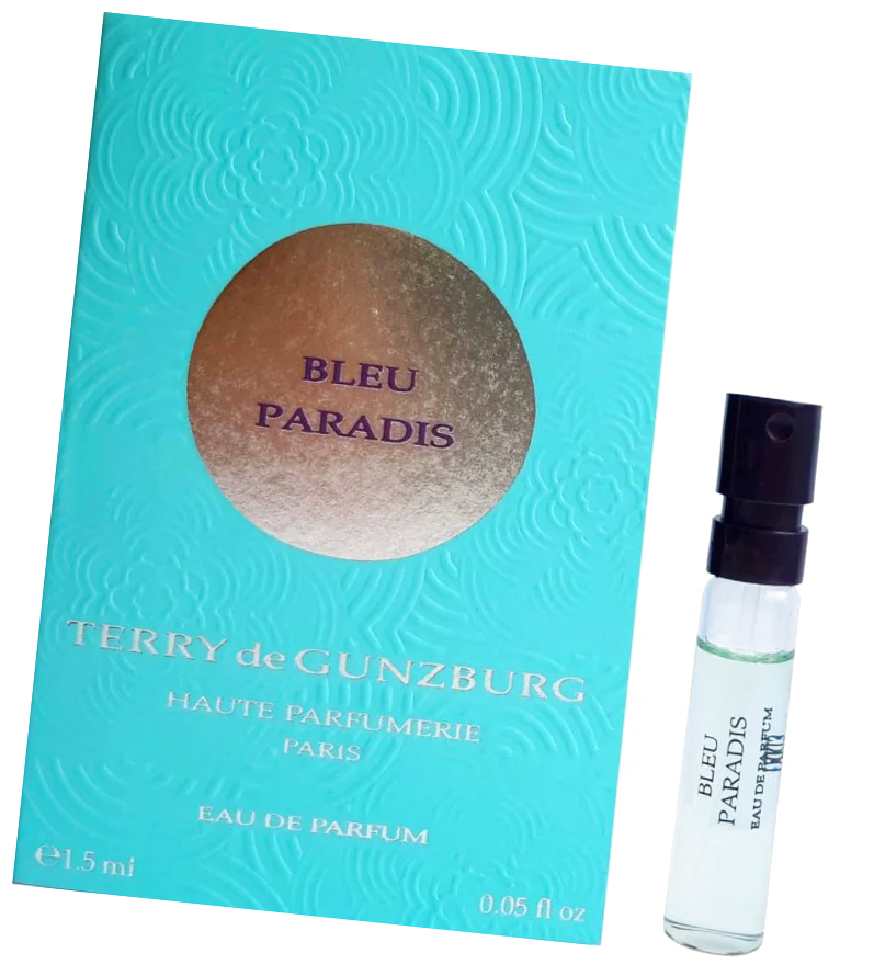 Парфюмерная вода Terry De Gunzburg Bleu Paradis пробник 1.5 / Терри Де Гинзбург Блю Парадиз мини-версия