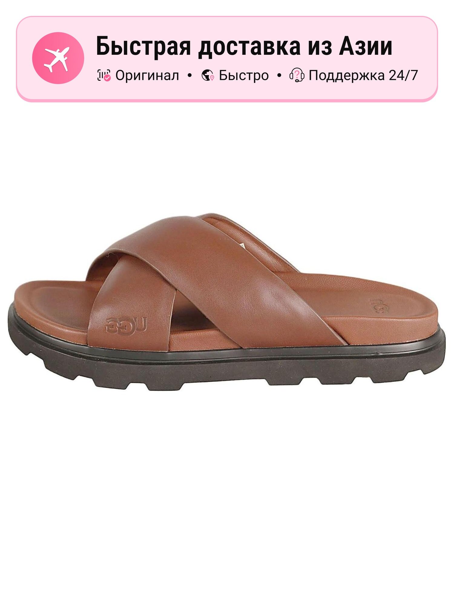 Шлёпанцы UGG Capitola Cross Slide Sandal