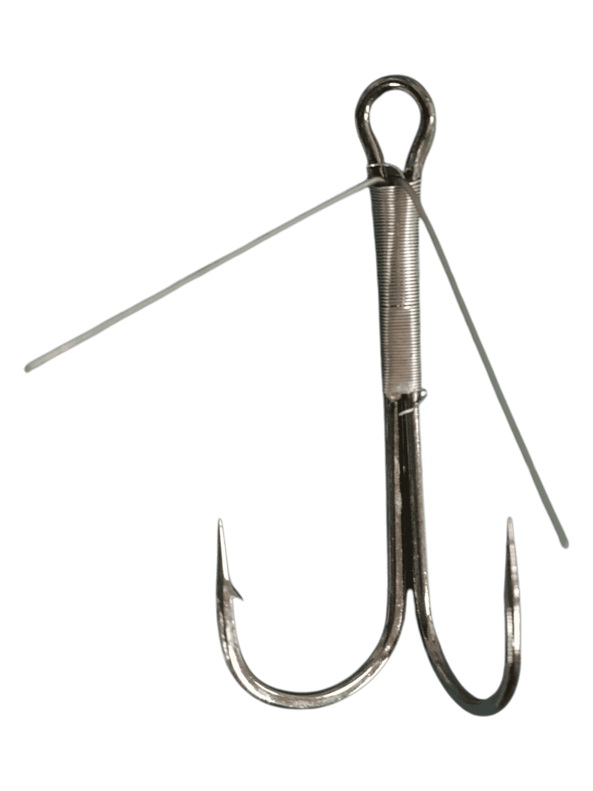 Крючок KOI "WEEDLESS DOUBLE HOOK", размер 4 (INT), цвет BN, двойник незацепляйка (уп.1шт)