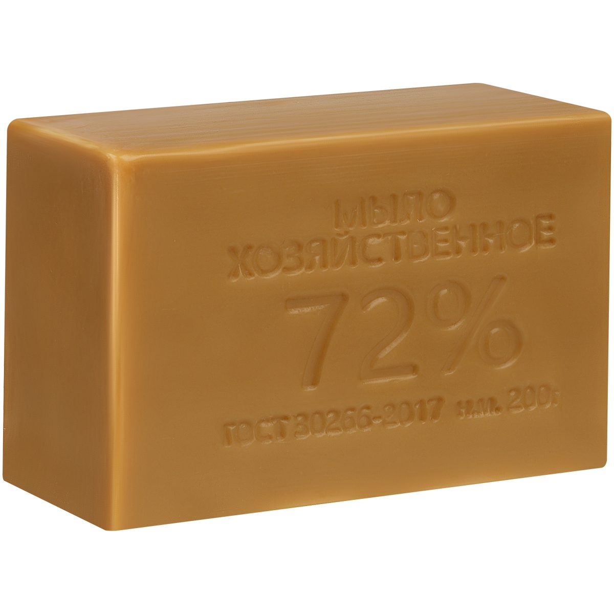 Мыло кусковое хозяйственное 72% Vega, без обертки, 200г (340319), 60шт.