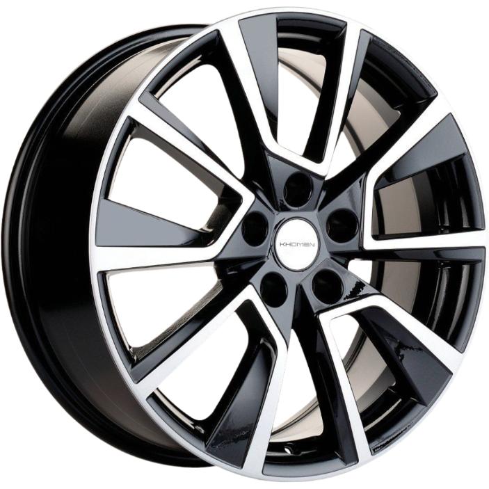 Колесный диск Khomen KHW 1802 7x18 5*114.3 ET45 DIA66.6 Black-FP