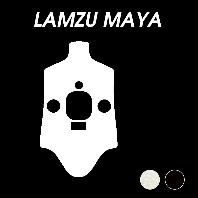 Прозрачная пылезащитная наклейка серии Maya для компьютерной мыши, прозрачная защита, устойчивая к царапинам