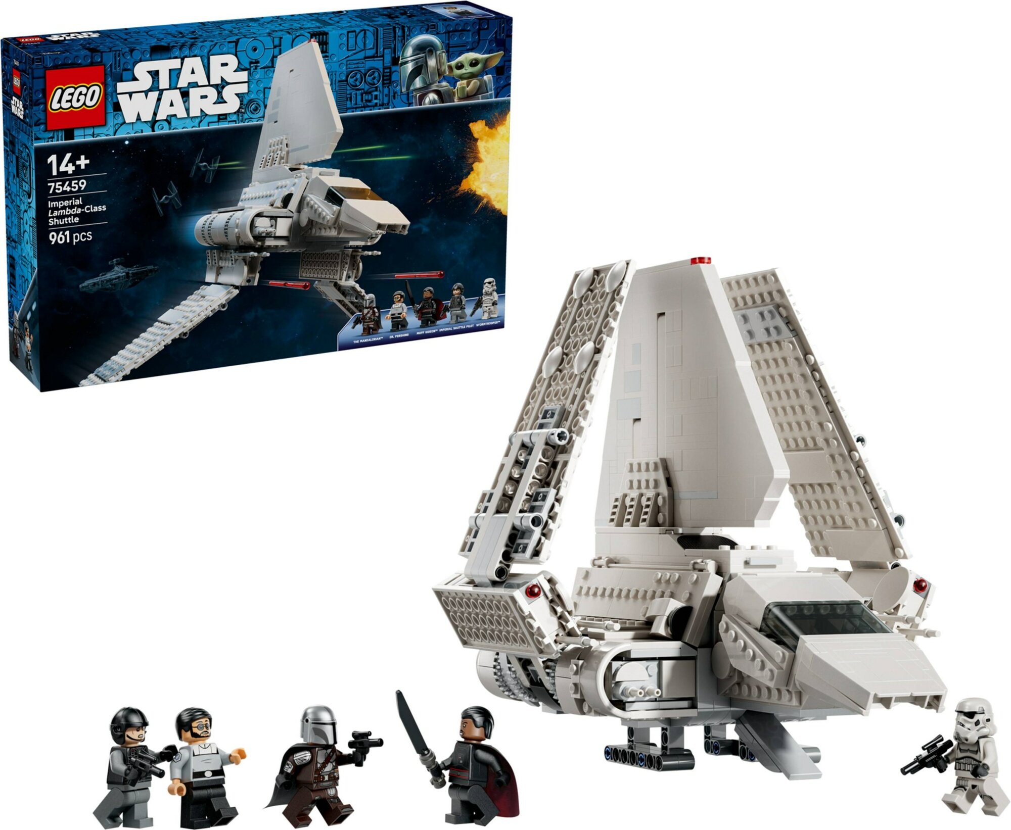 Конструктор LEGO 75459 - Лего Имперский шаттл класса Лямбда, 961 деталей, возраст от 14+