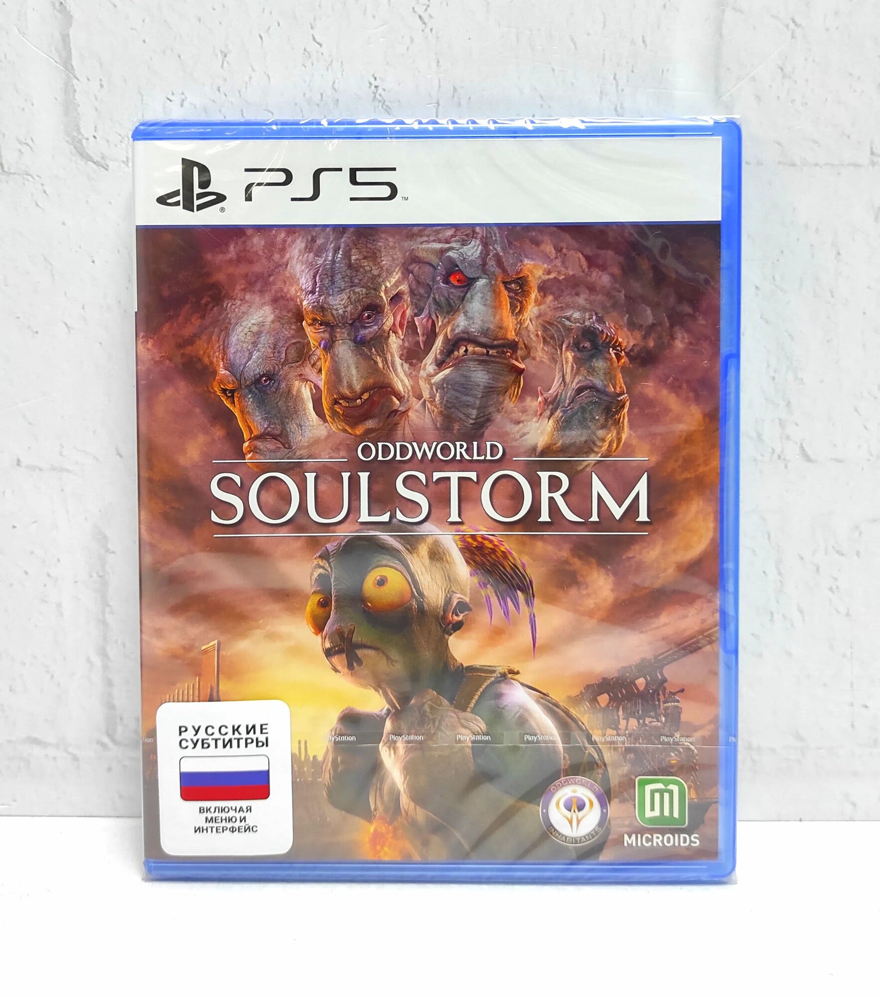 Oddworld Soulstorm Русские субтитры PPSA 02259 Видеоигра на диске PS5