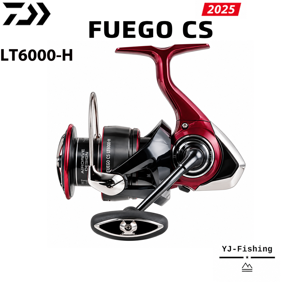 DAIWA 2025 FUEGO CS LT6000-H Спиннинговая катушка рыболовная безынерционная для спиннинга, Вьетнам