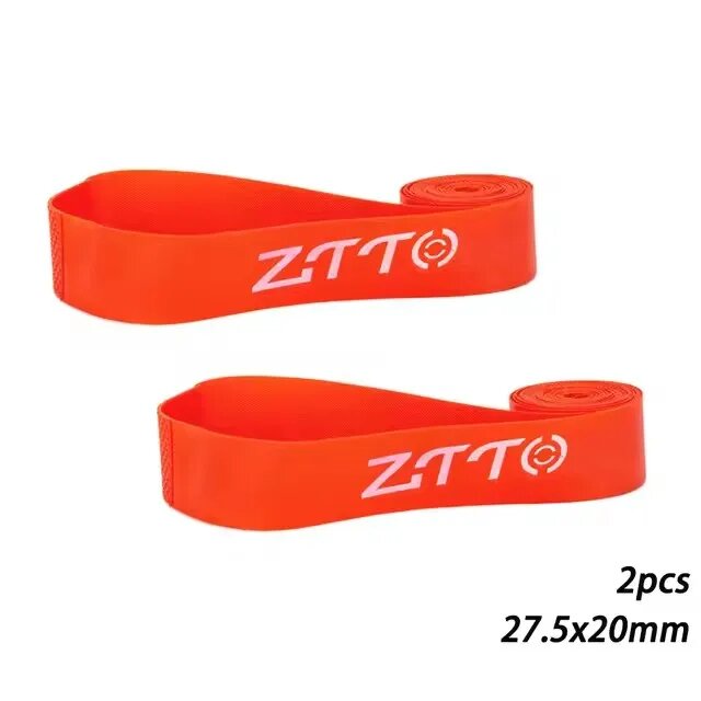 ZTTO Ленты для обода из ПВХ 2 шт. Оранжевый, 27.5inch 20mm Red1