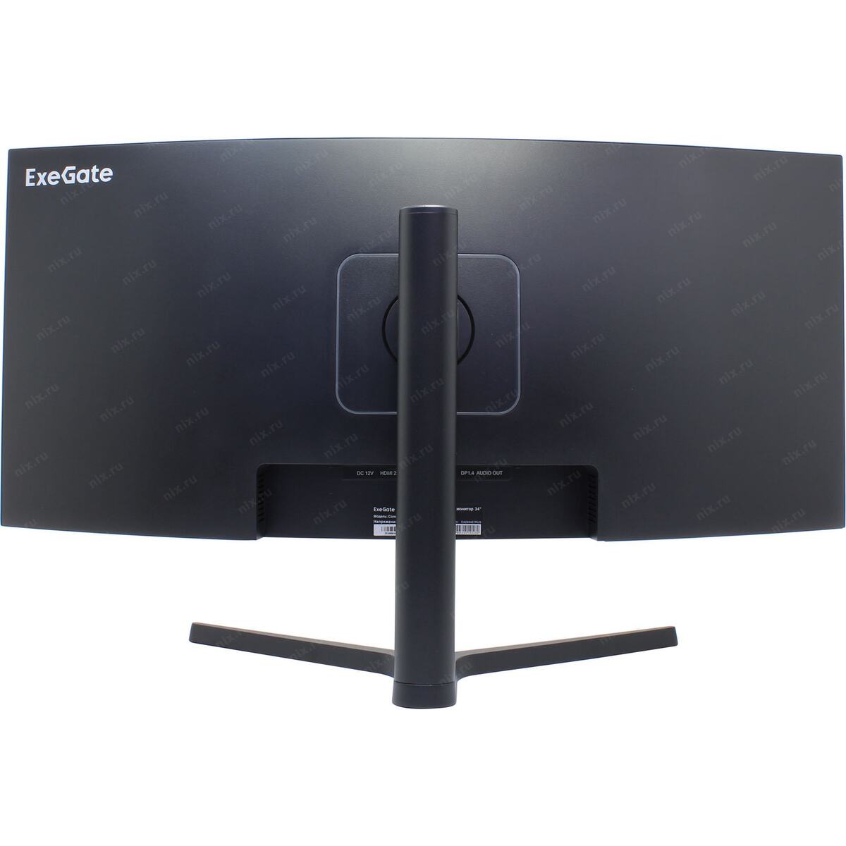 34" ЖК монитор ExeGate Combat EC3407TA (Curved LCD, 3440x1440, HDMI, DP) EX299467RUS — фото 1