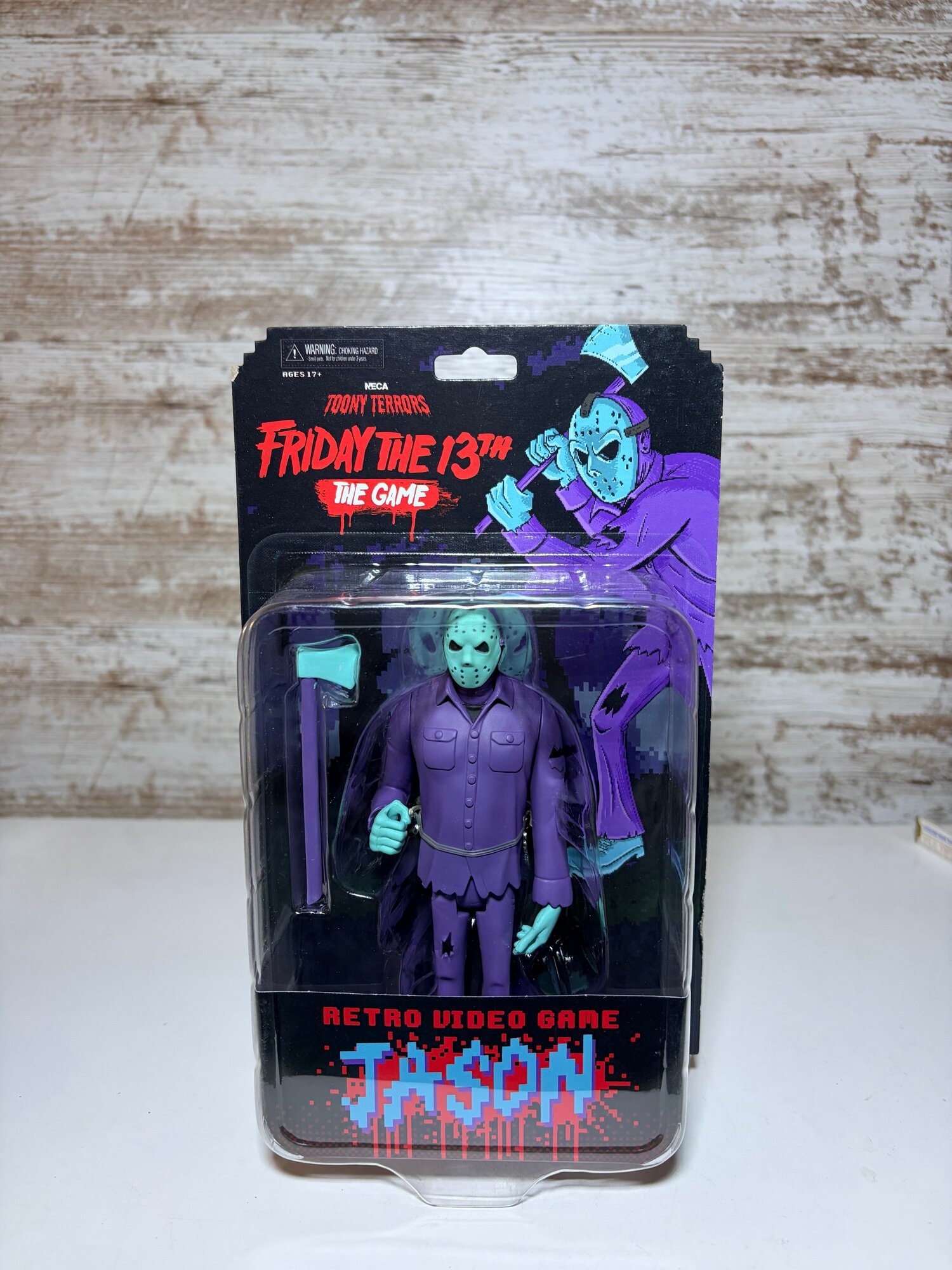 Фигурка Jason retro video game, Friday the 13, Toony Terrors, 14 см от Neca