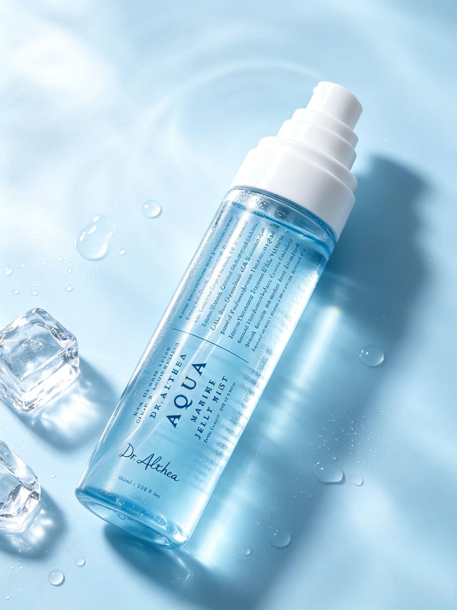 Dr.Althea Aqua Marine Jelly Mist Спрей-мист для лица, интенсивно увлажняет и освежает кожу, 100 мл