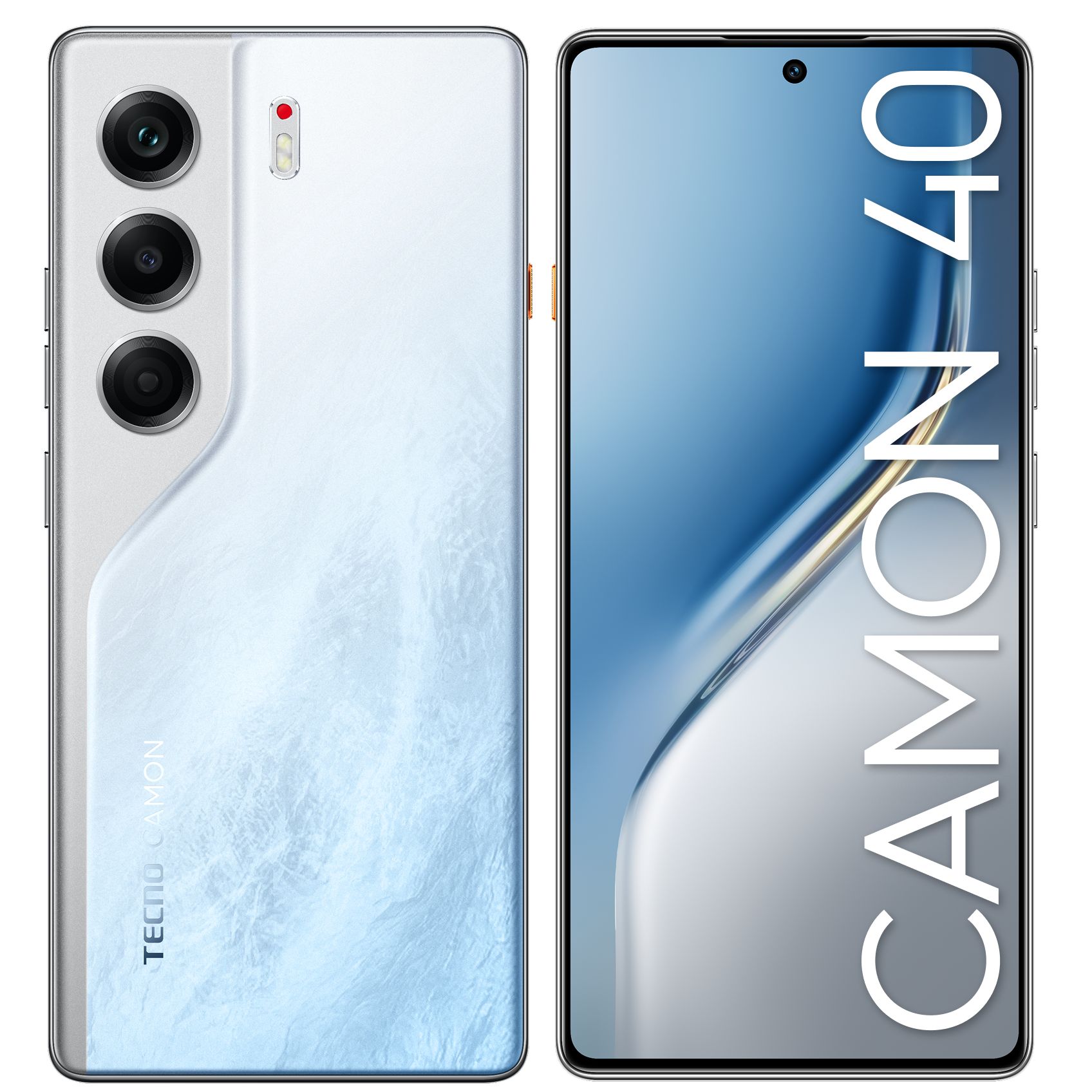 6,78" Смартфон Tecno CAMON 40 12/256 ГБ (4894947070358) 2025, белый - 8 x 2,2 Ггц, 12 ГБ, 2 SIM, AMOLED, 2436x1080, 50 Мп, 4G (LTE), 5200 мАч
