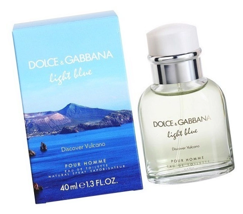 Туалетная вода для мужчин Дольче Габбана Дискавер Пур Хом 40 мл - Light Blue Vulcano Homme