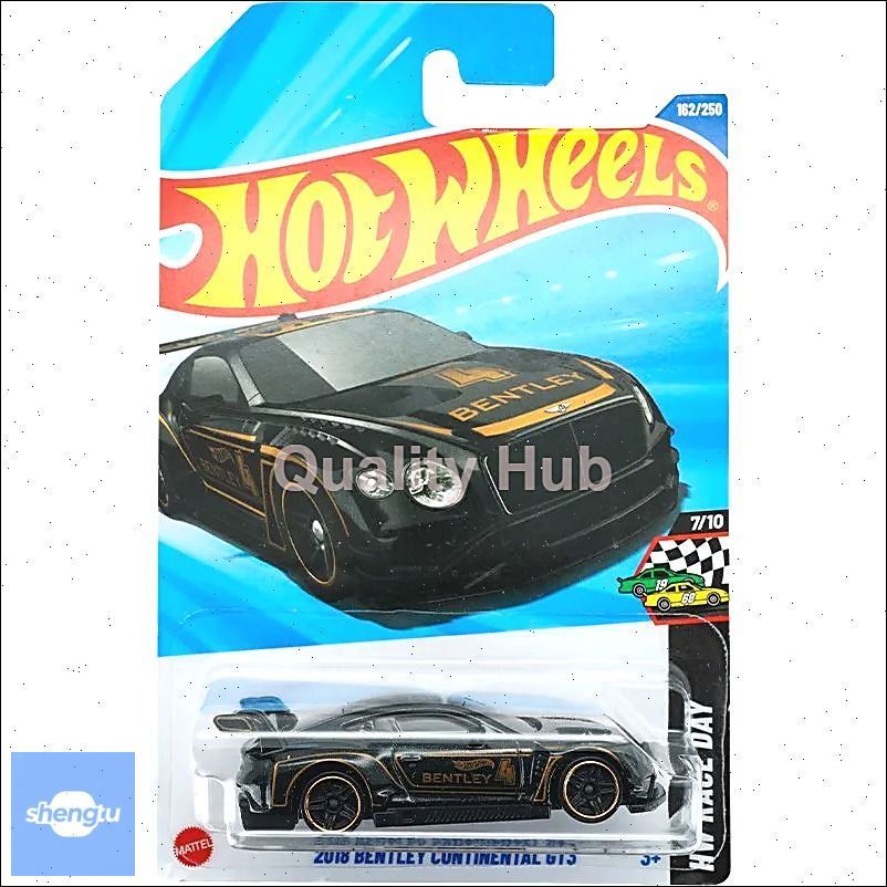 Машинка Mattel Hot Wheels 2025 2018 BENTLEY CONTINENTAL GT3