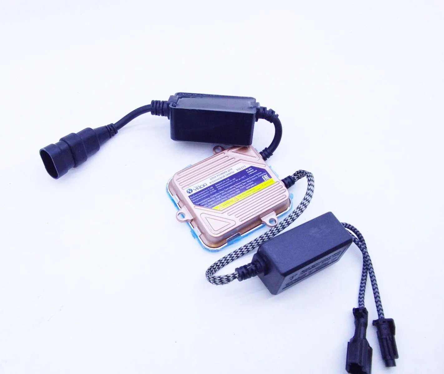 Блок розжига (Slim) 12V 35W/55W DC ( разъем KET) с обманкой TM Nord YADA