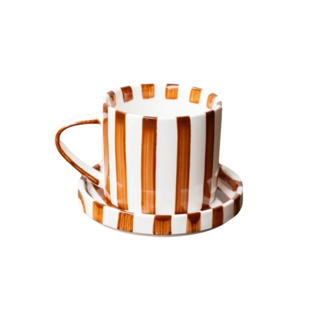 Керамический набор чашек Green Tea Brown