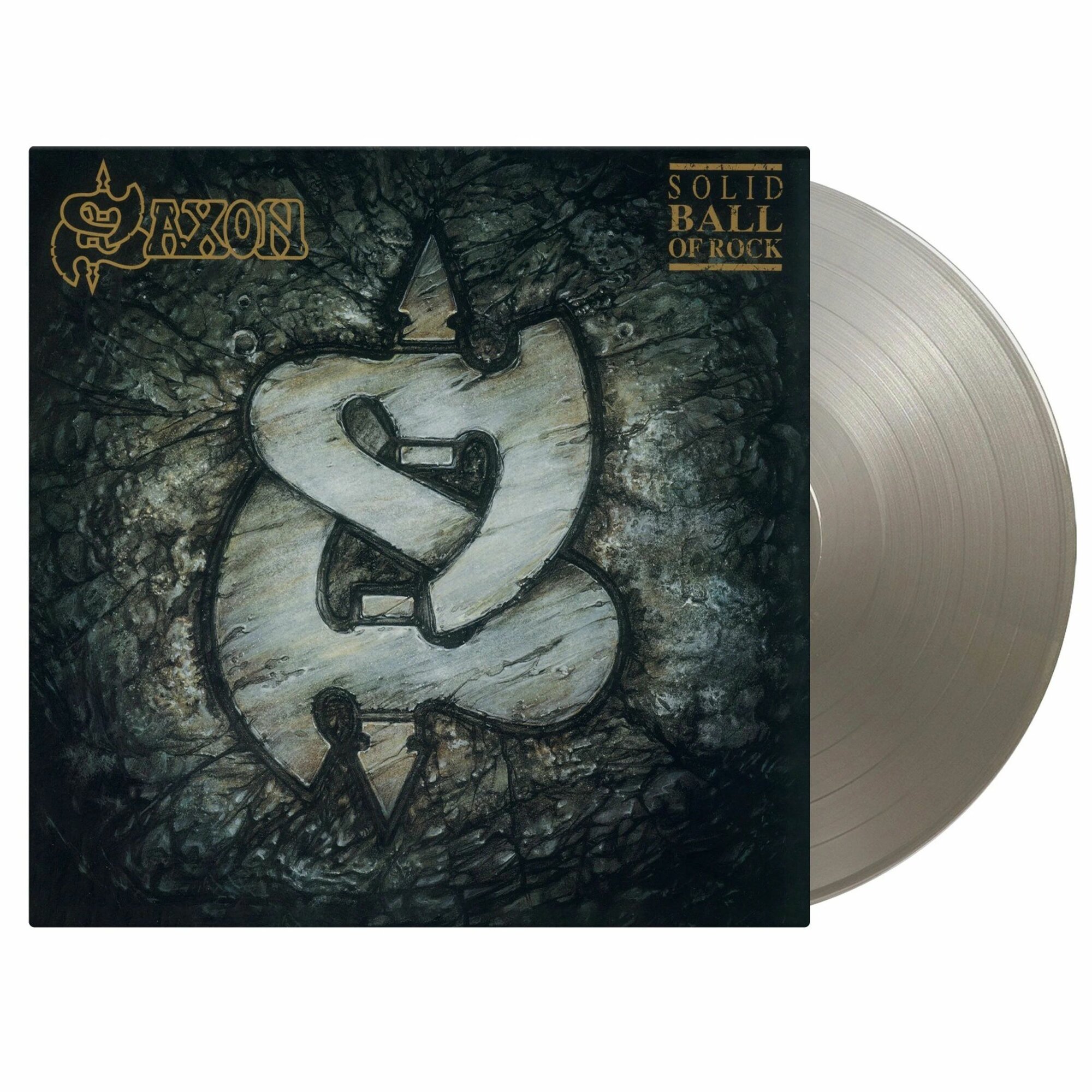Виниловая пластинка Saxon - Solid Ball Of Rock (LP Серебряный винил) 2026, Silver, Limited Edition