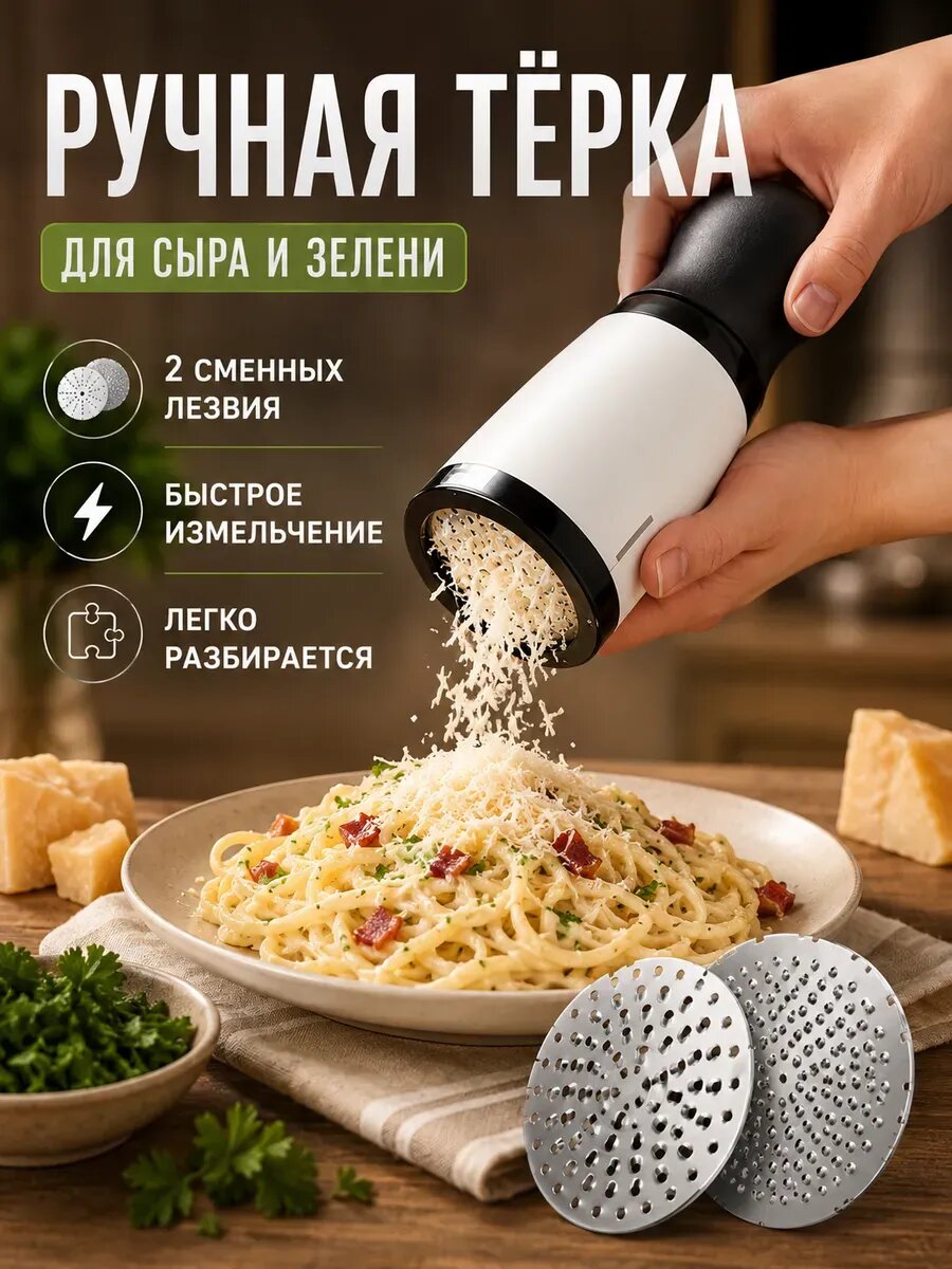 Гриндер измельчитель для зелени, чеснока, перца