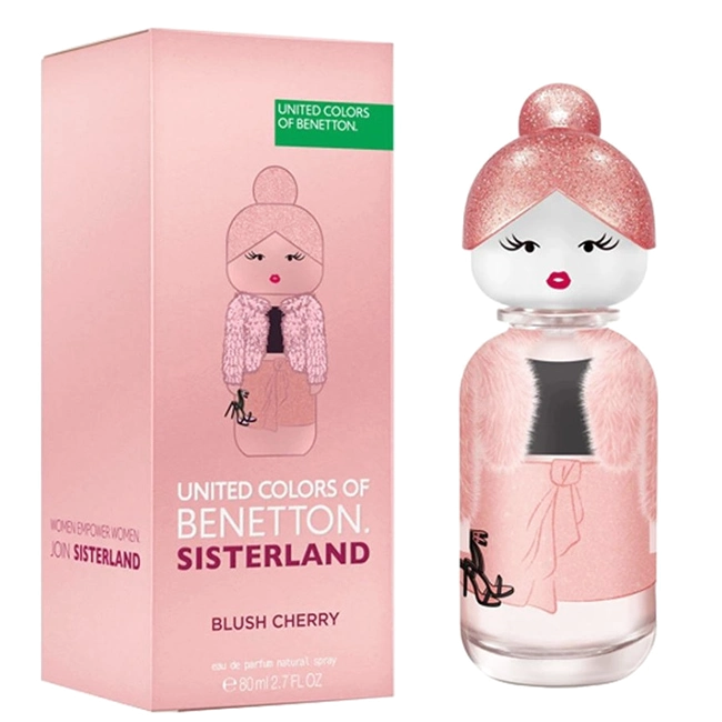 Benetton Sisterland Blush Cherry аромат женский 80 мл - Систерленд Блаш Черри парфюмерная вода