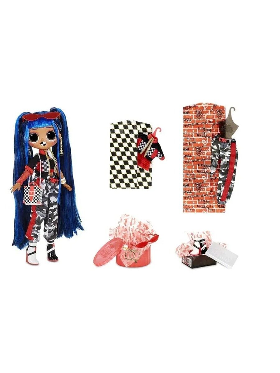 Центральный район B.B. Fashion Doll, Тип Кукла, Цвет Белый, черный, красный, синий