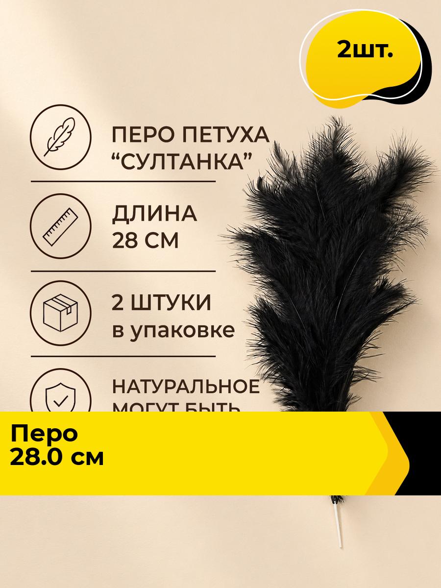 Перья перо для рукоделия и шитья, 2 шт.