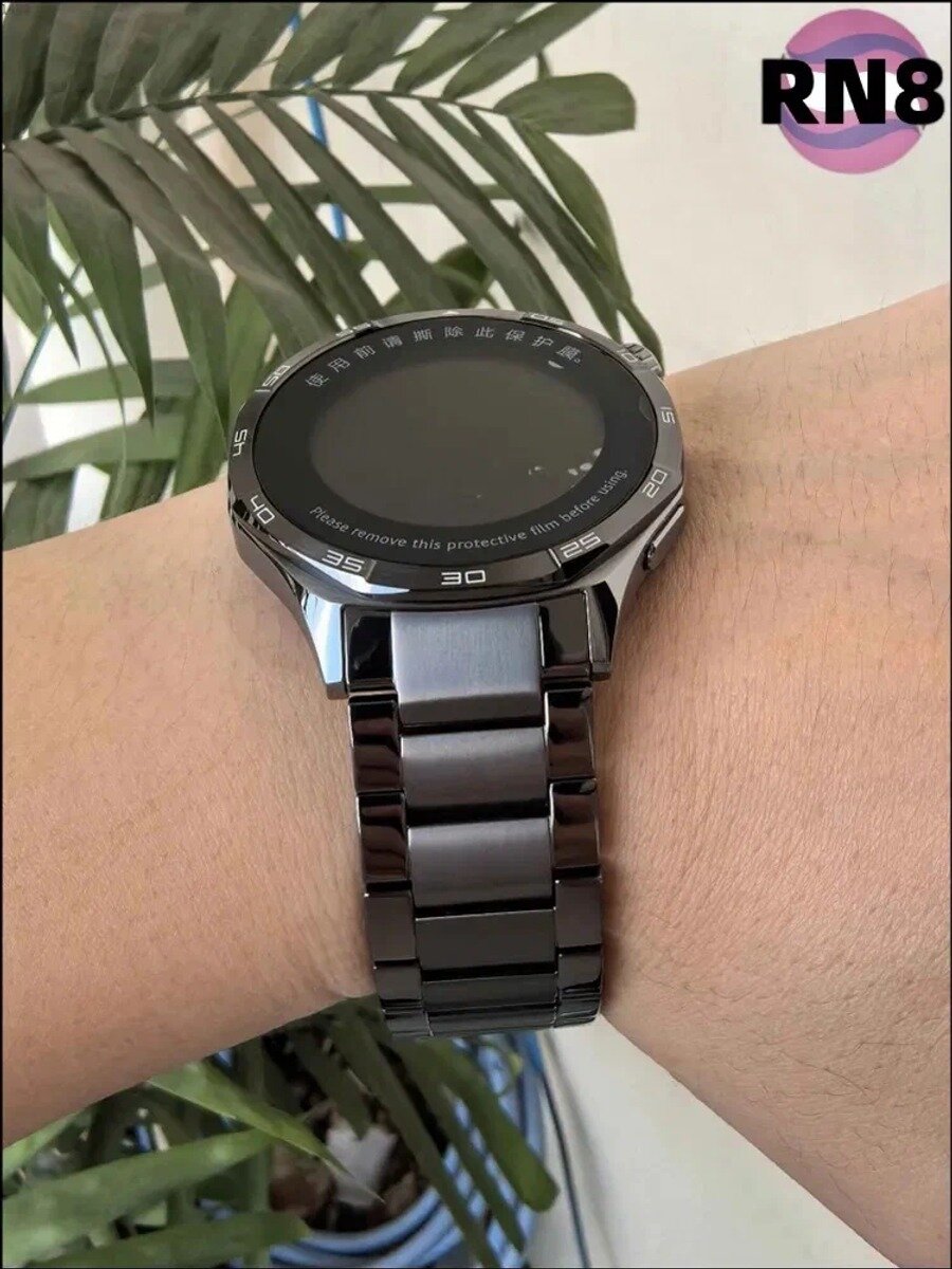 Титановый ремешок для, бесшовный изогнутый, регулируемый быстросъемный