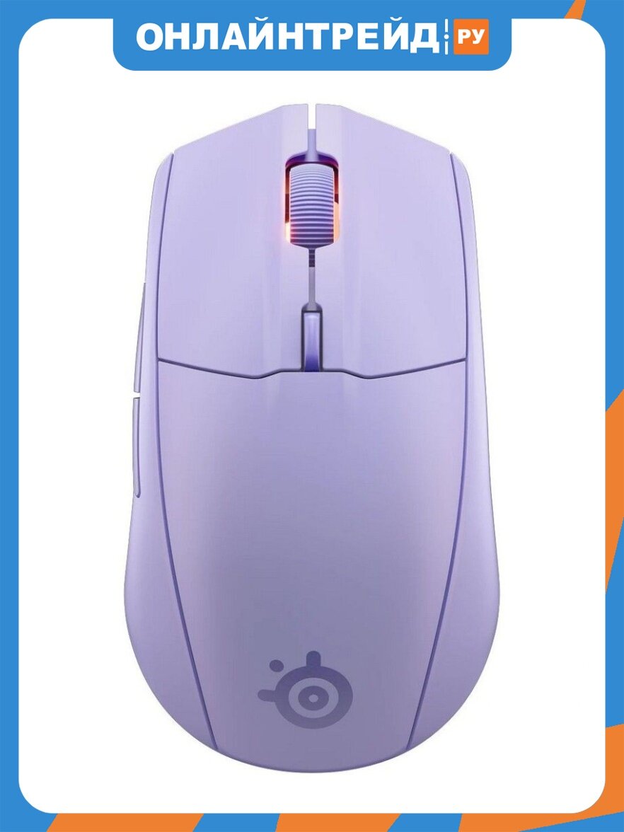 Мышь Steelseries Rival 3 (2nd Gen) Wireless Gaming Mouse Lavender