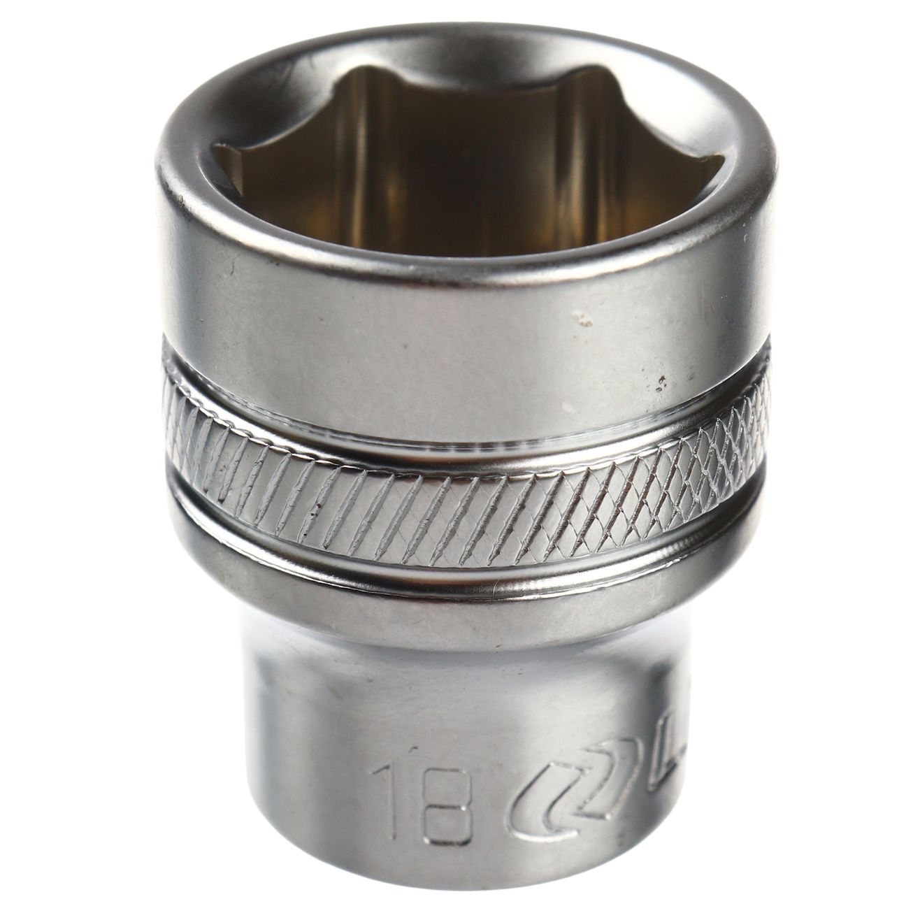 Головка торцевая 18мм 3/8" 6-гранная, Cr-V