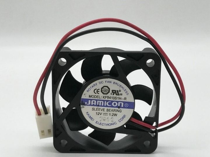 JAMICON KF0410S1HM-R DC12V 1.2W 4010 4 см 40мм вентиляторы 2pin-
