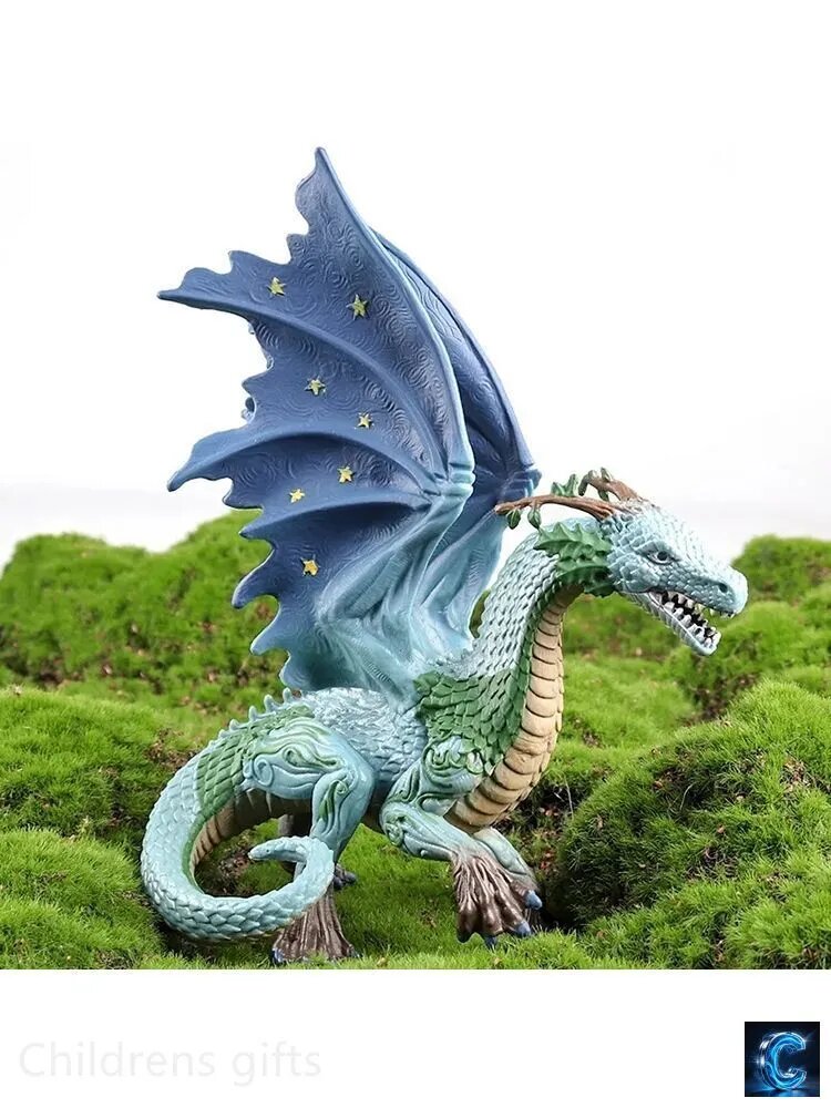 Коллекция подарочных украшений ручной работы из серии Magic simulation animal model Earth dragon monster