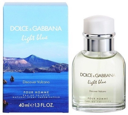 Туалетная вода для мужчин Dolce & Gabbana Discover Vulcano 40 мл - Дольче Габбана Лайт Блю Пур Хом