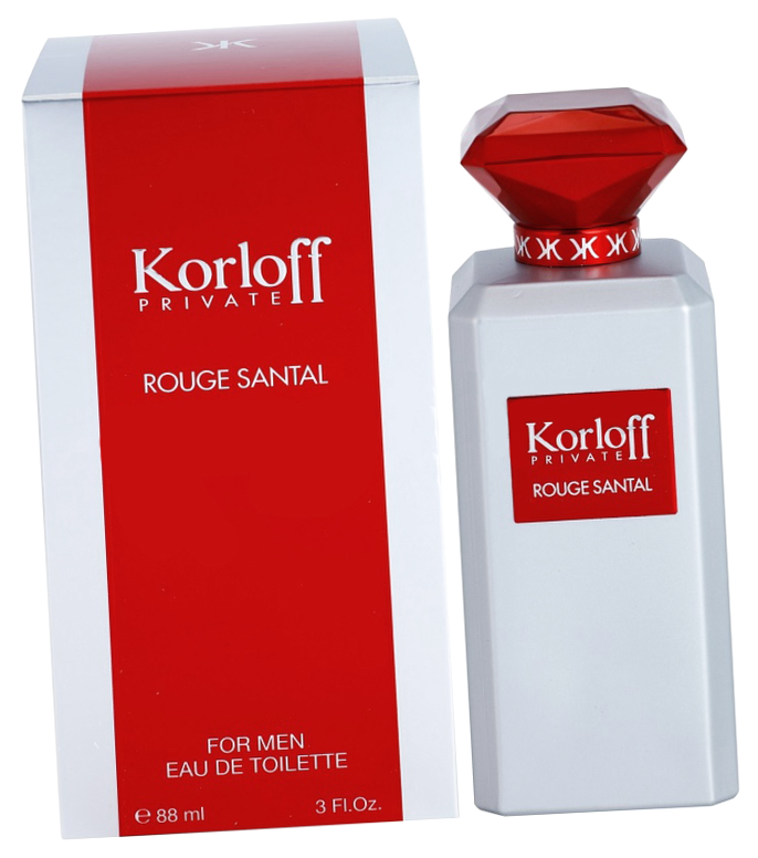 Карлофф Руж Сантал туалетная вода для мужчин и женщин 88 мл - Korloff Paris Rouge Santal духи