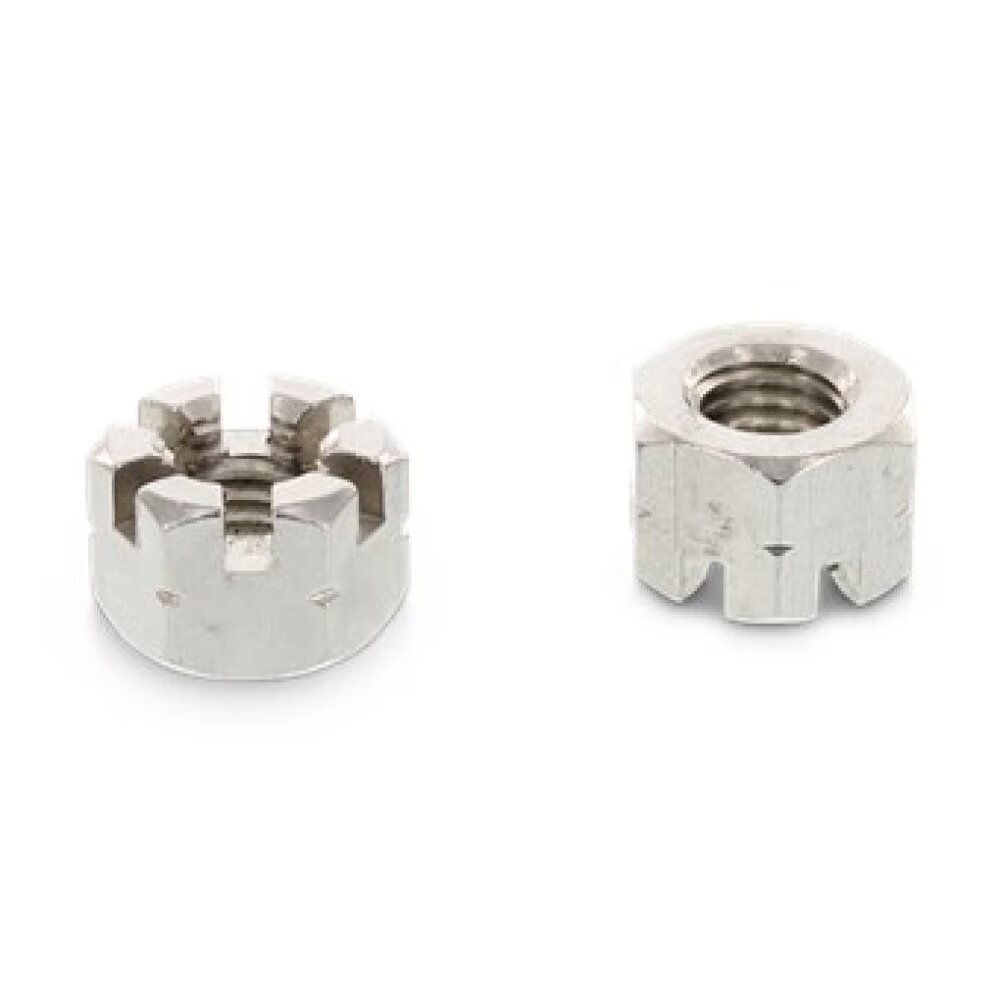 DIN 935 / ISO 7035 Гайка Корончатая шестигранная M24 А4-Нерж