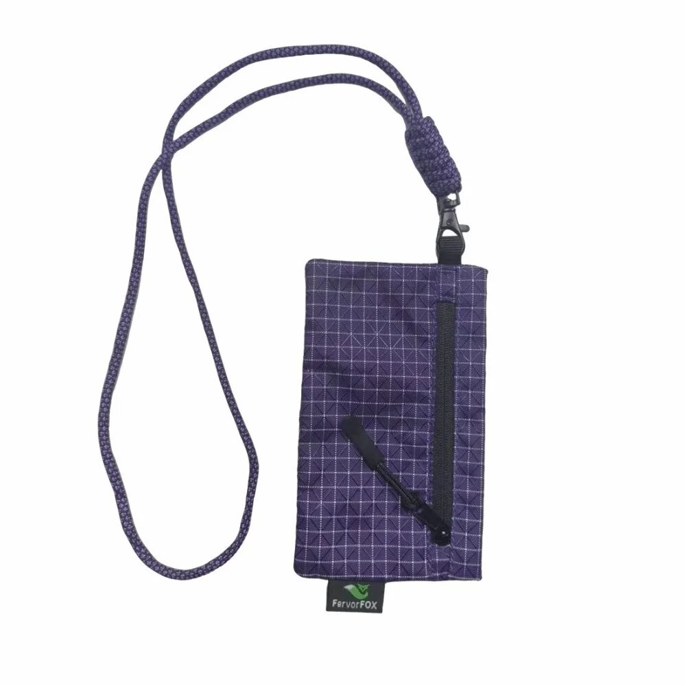 Сумка Data Cable Storage Bag Purple S with Rope