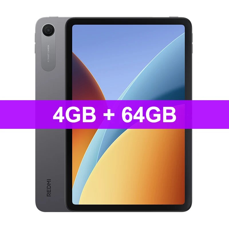 Планшет Xiaomi Redmi Pad 2, 9.7", 4/64ГБ, Wi-Fi+4G, Android