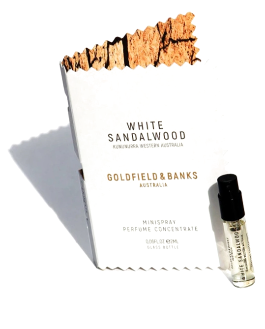 Сэмпл аромата Goldfield and Banks White Sandalwood 2 мл для мужчин и женщин