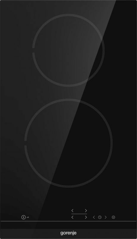 Встраиваемая варочная панель GORENJE/ Стеклокерамическая варочная панель, Цвет: Черный, Стеклокерамическая варочная панель, Шлифованный передний край, Сенсорное управление, Таймер, Защитная блокировка от детей, Габаритные размеры (вхшхг): 5,1 ? 30 ? 52